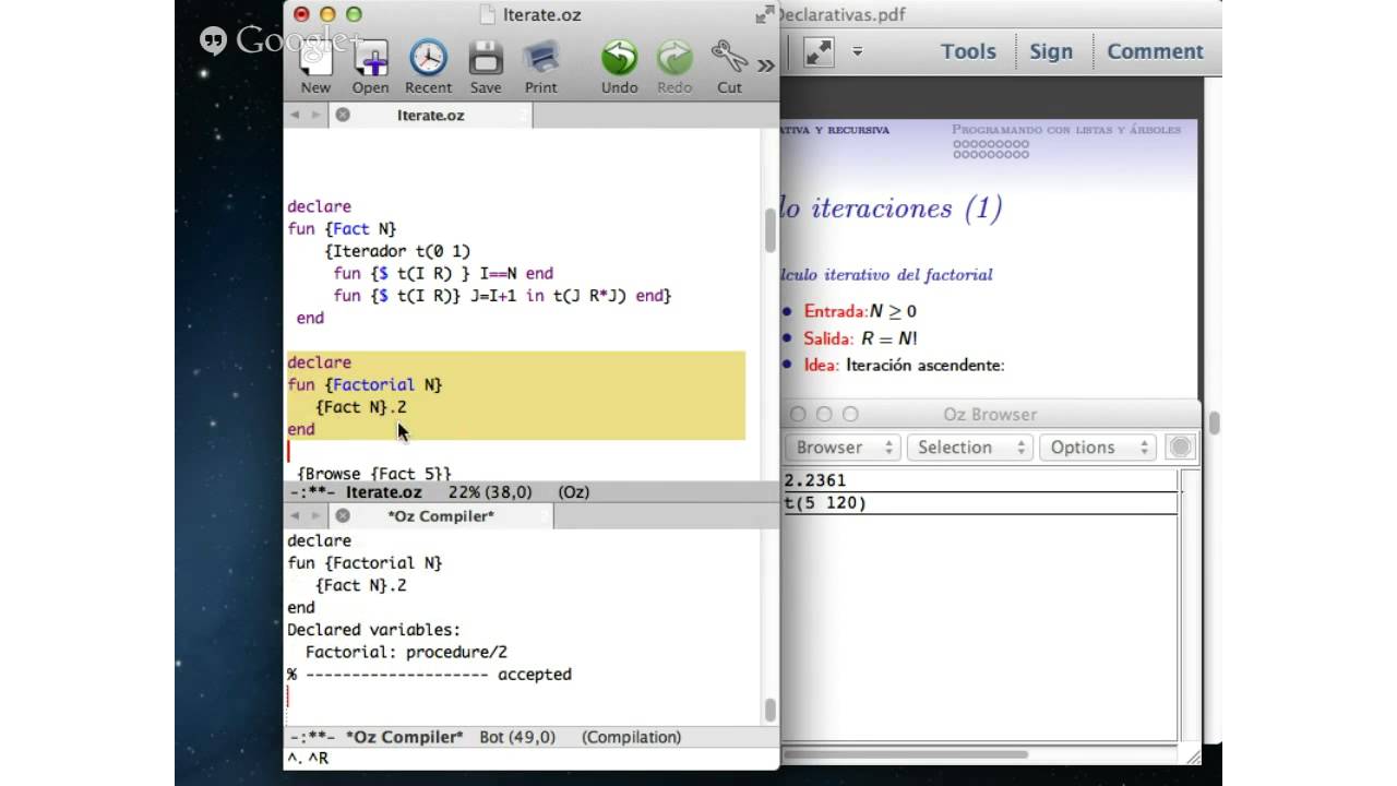 Técnicas de Programación Declarativa - Parte II - YouTube