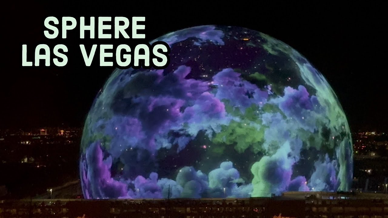 Sphere: Las Vegas - Exterior Graphics - YouTube