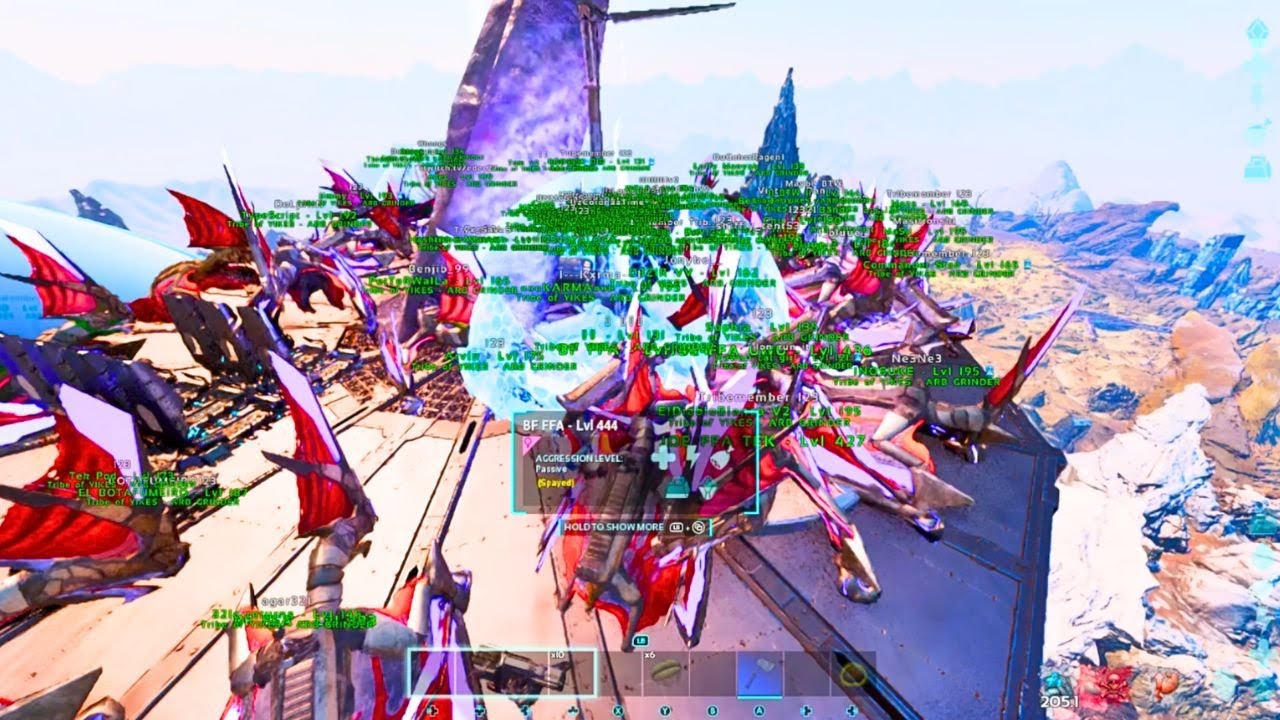 JOE & BF Flood Boonk Gang EXT with WLDD | ARK Ascended PvP - YouTube