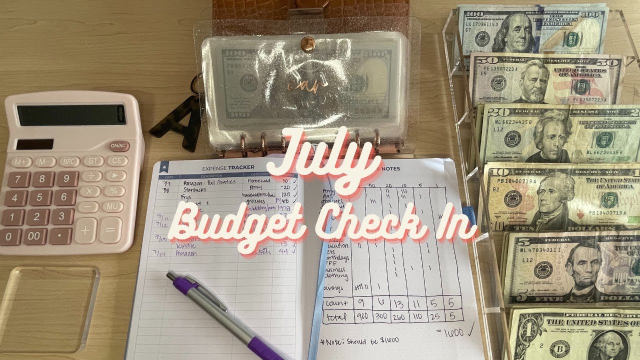 Budget Check In | Expense Tracking | Cash Budgeting System | BEGINNER ...