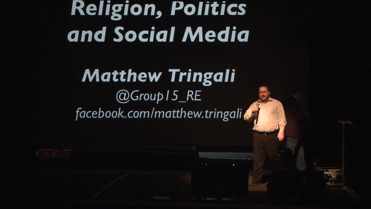 Religion, Politics, and Social Media - Matthew Tringali @ Ignite ...