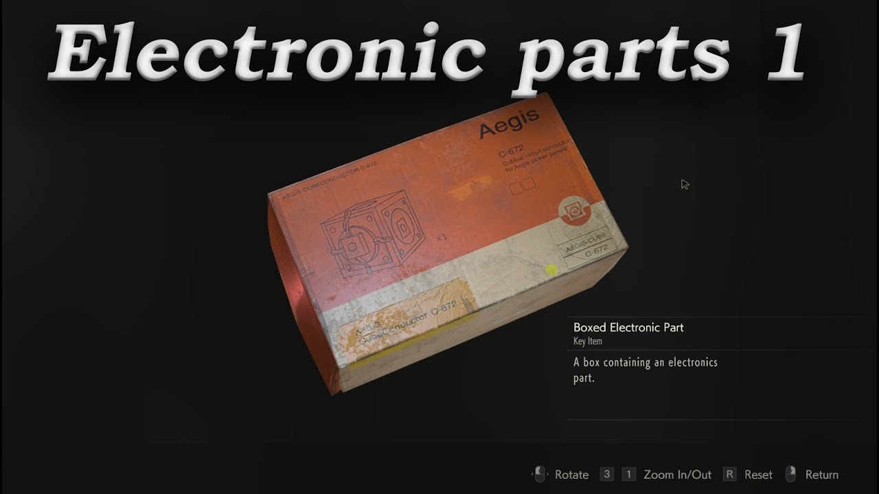 Resident Evil 2 Remake gameplay walkthrough - How to find Electronic ...