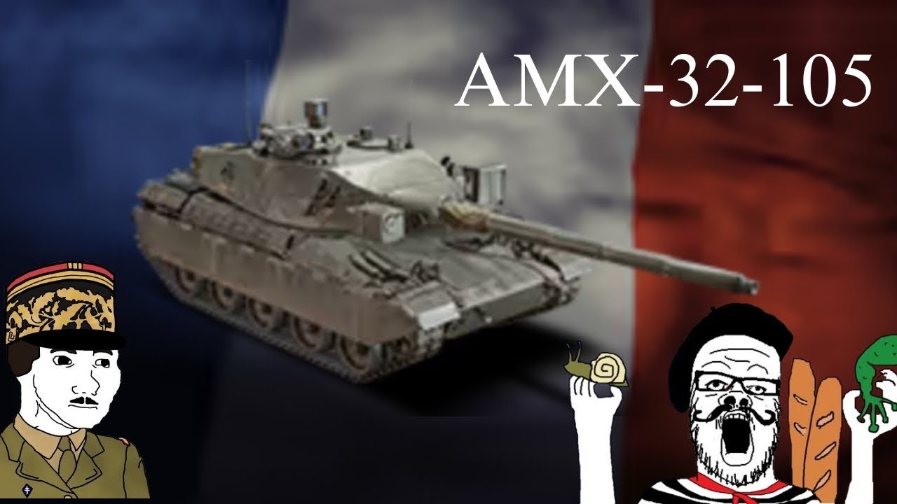 AMX-32-105 French Baguette || Warthunder Mobile - YouTube