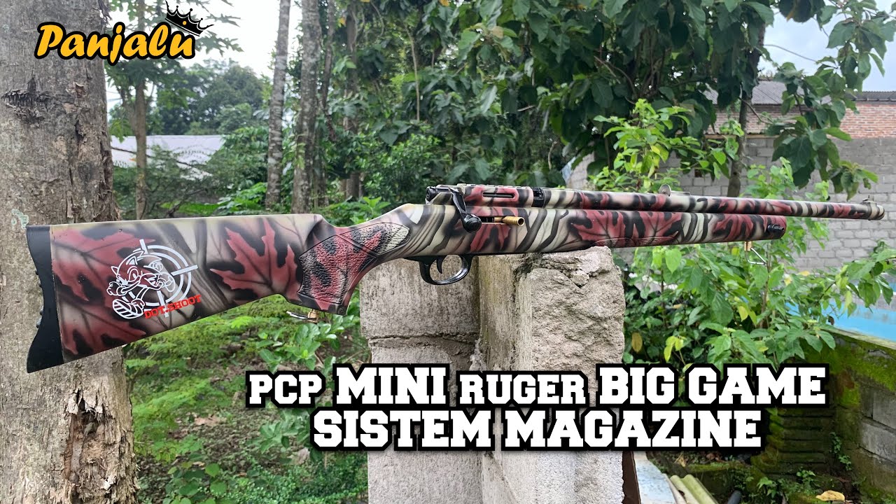 MINI PCP RUGER MAGAZINE BIG POWER - YouTube