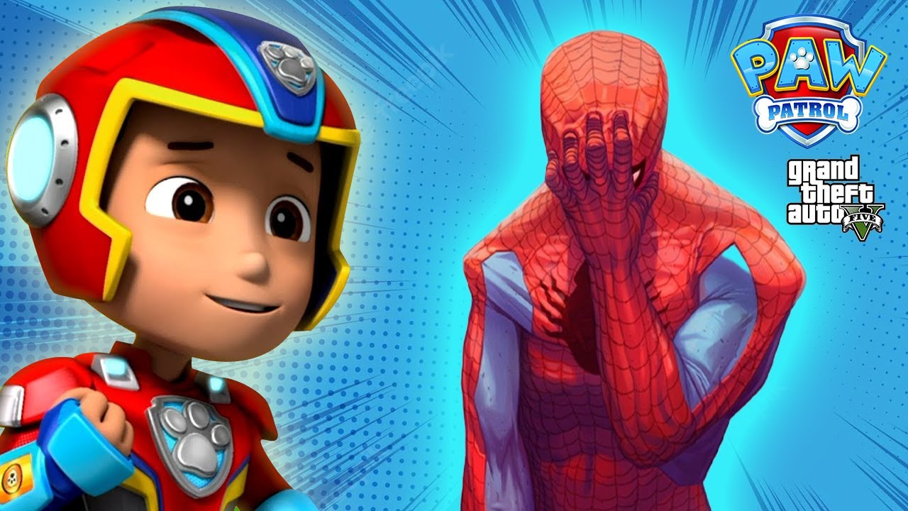 PAW Patrol vs Spider-Man PAW Patroller Rescue - Who Can Save Mario? PAW ...