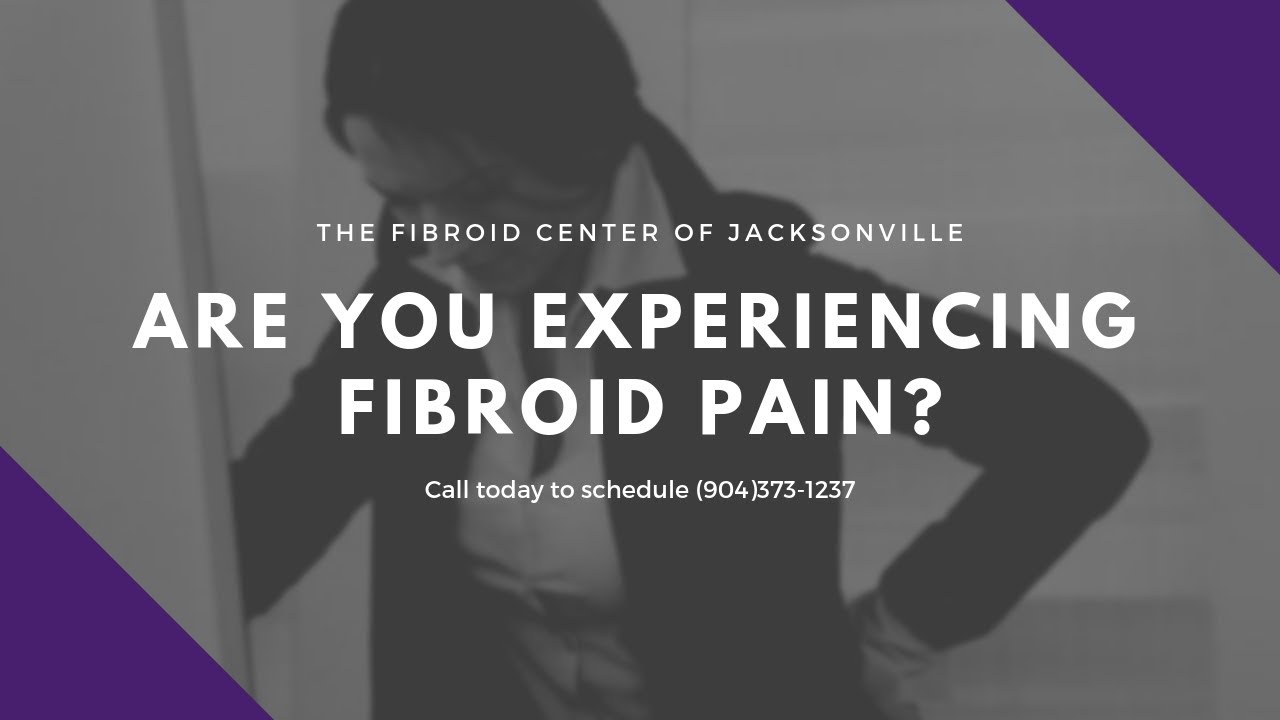 The Fibroid Center of Jacksonville - Outpatient Fibroid Treatment - YouTube