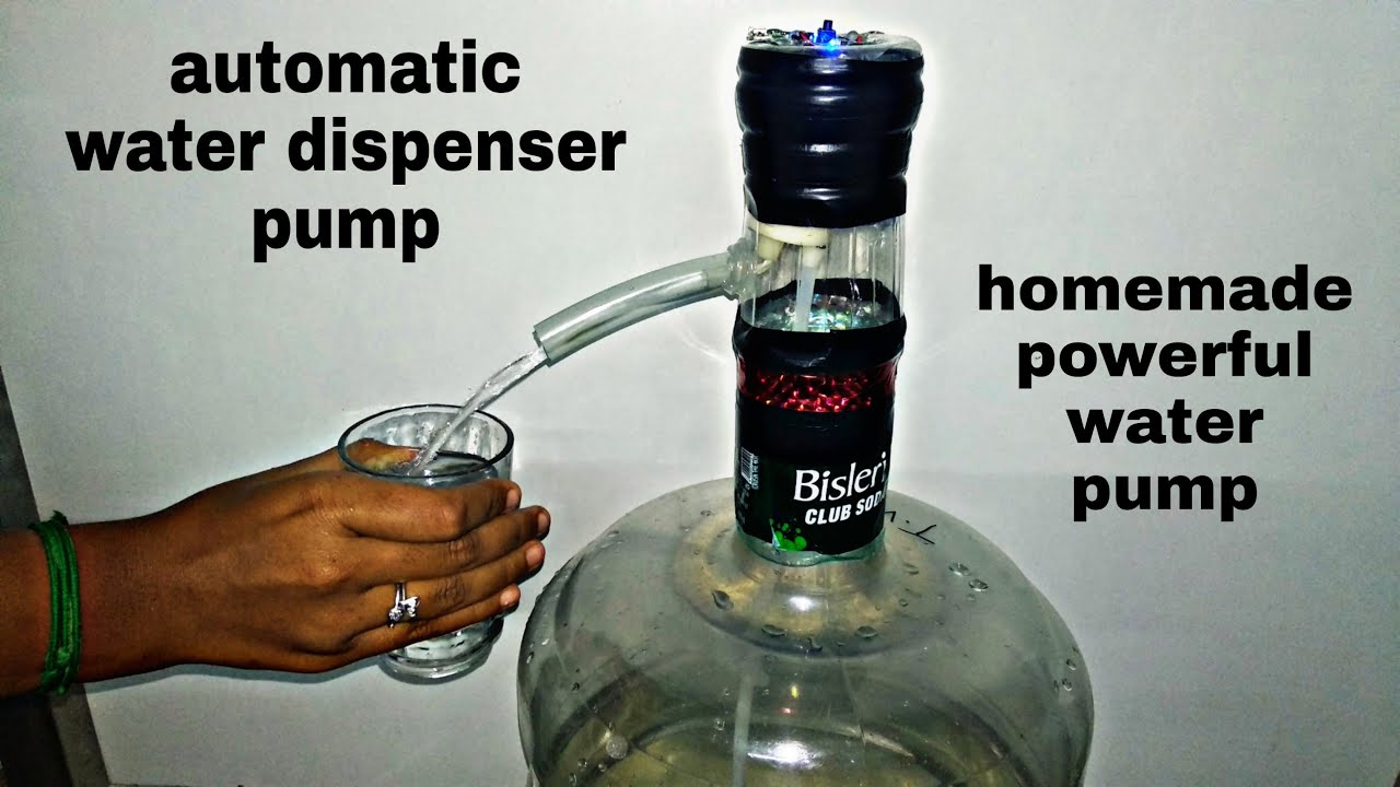 water dispenser at home| homemade water dispenser #science #project # ...