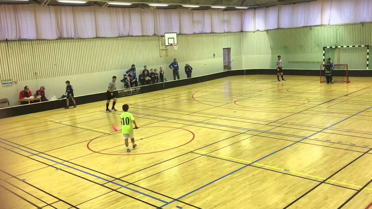 Max Dunberg innebandystraff Åsa IF-Tatran Stresovice Gothia cup 2016 ...