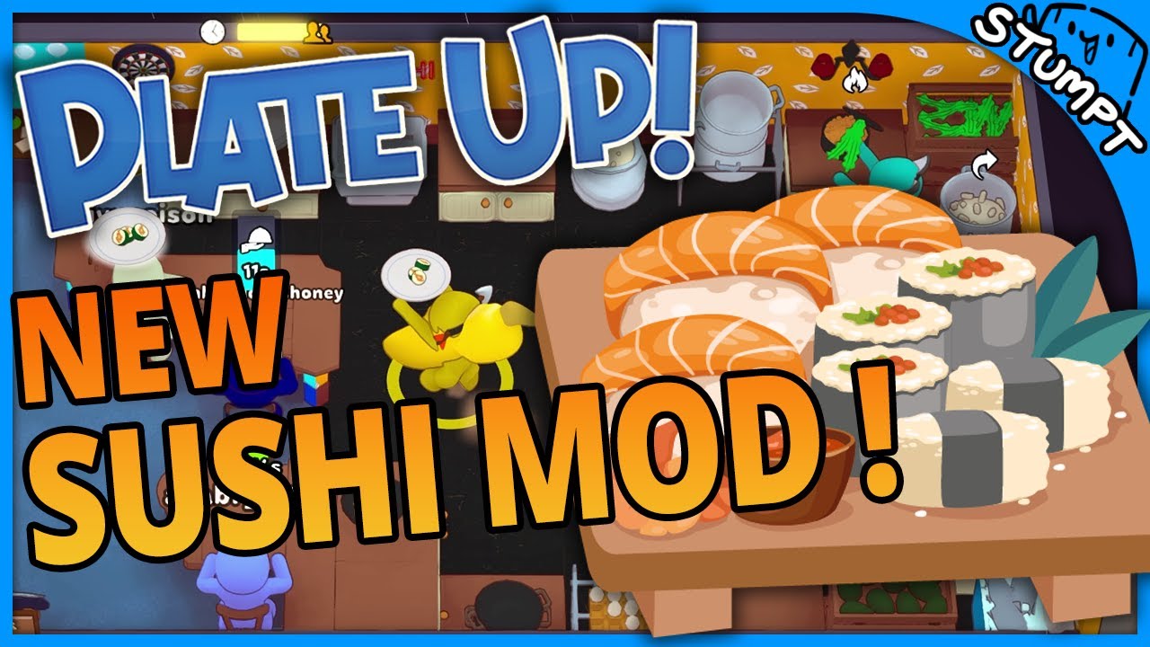 NEW SUSHI MOD!! - Plate Up! - YouTube