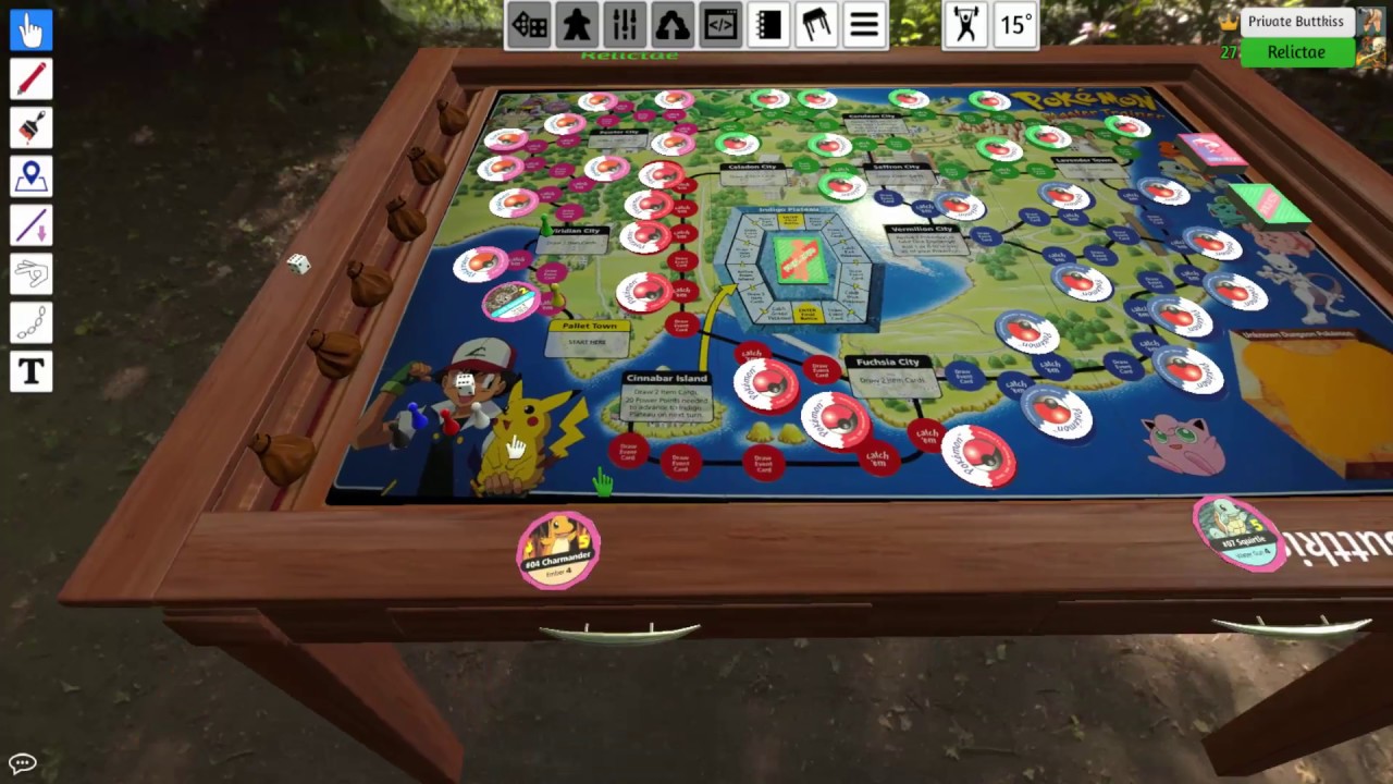 Tabletop Simulator: Pokemon Master Trainer w/ Private Buttkiss - YouTube