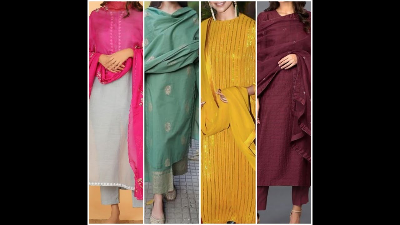 beautifull new simple style salwar design 2020 - YouTube