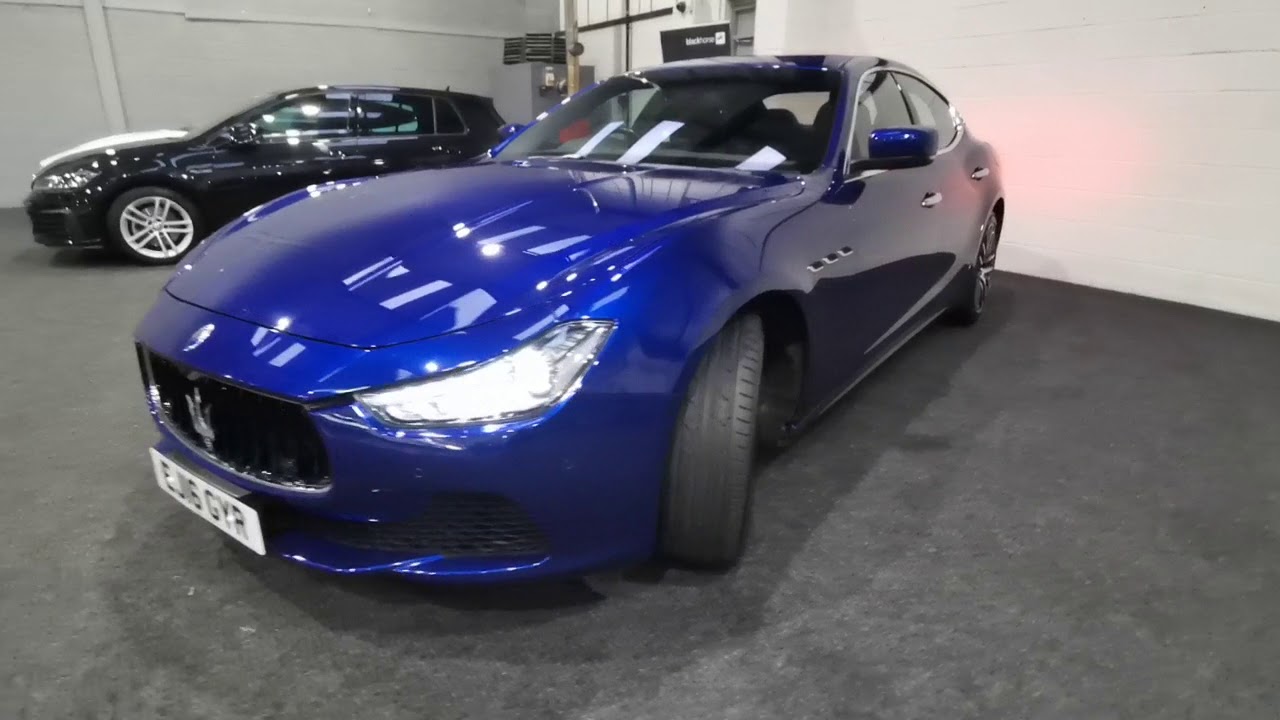 Maserati Ghibli Blue 2016 - YouTube