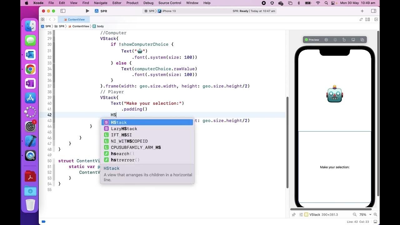 SwiftUI - Scissors Paper Rock - YouTube