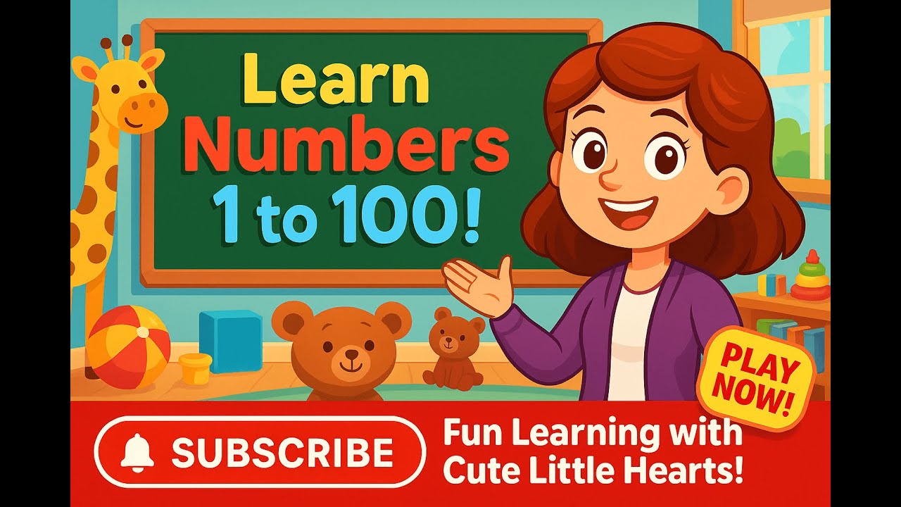 Number | Numbers Song 1 to 100 | Let's Learn Numbers 1 to 100! | Fun ...