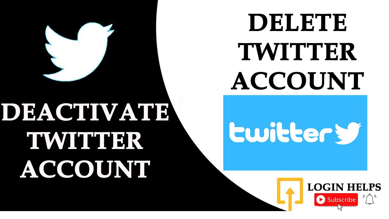 How to Deactivate Twitter Account? Delete Twitter Account | Twitter App ...