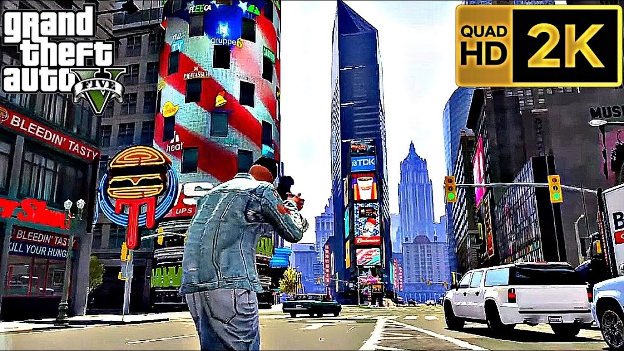 GTA 5 New York Map Mod - GTA V In 2024 - Liberty City 2K Gameplay ...