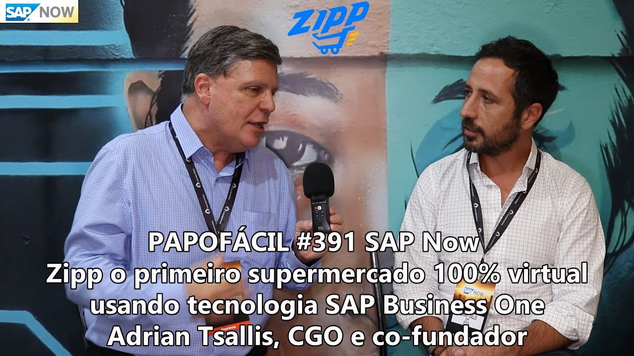 PAPOFÁCIL #391 SAP Now Zipp o primeiro supermercado 100% virtual usando ...