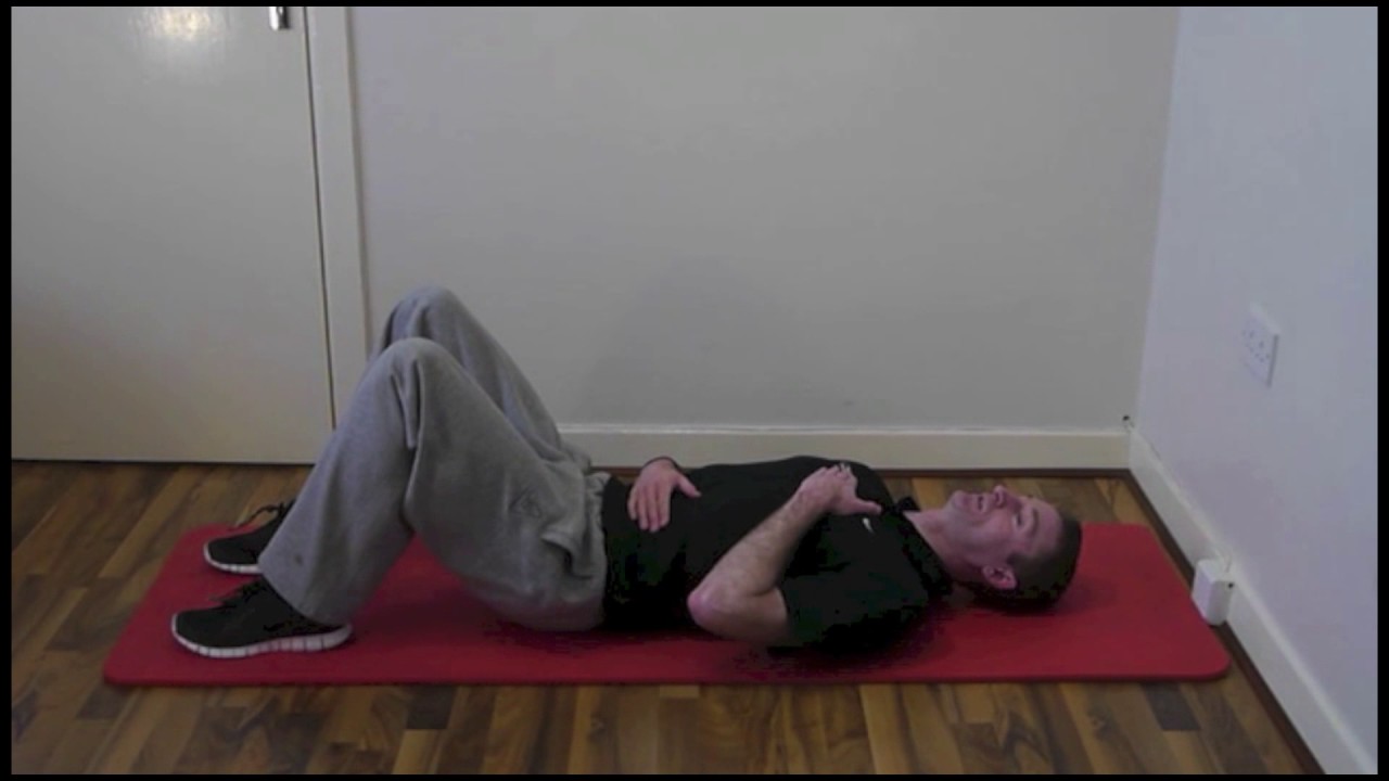 Diaphragm Breathing for Low Back Pain - YouTube