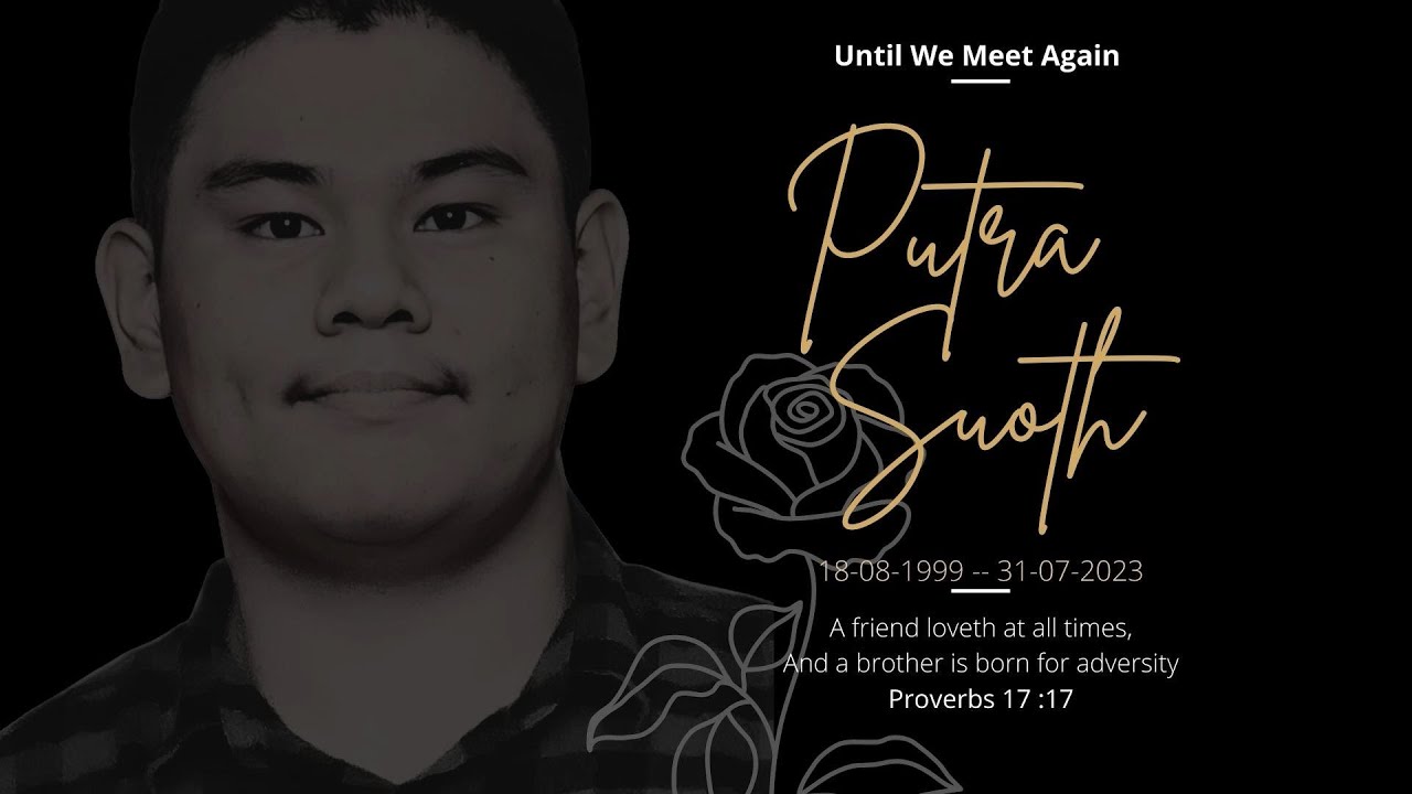 Ibadah Penghiburan Atas Meninggalnya Sdra. Christ Putra S.P. Suoth, A ...