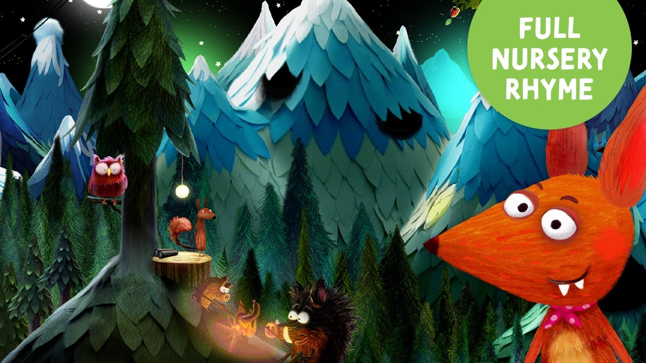 Little Fox Children's Songs 🎶 "Evening Song" Sing-along bedtime music ...