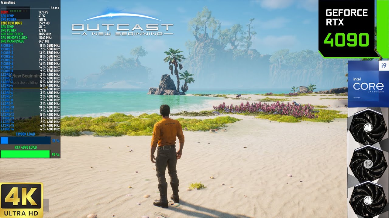 Outcast A New Beginning - 4K Native Ultra Settings | RTX 4090 24 GB ...