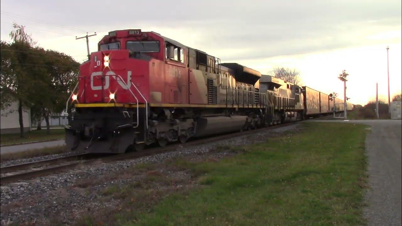 CN #A402 St-Arsène Mile 181.24: CN 8813-3914 - YouTube
