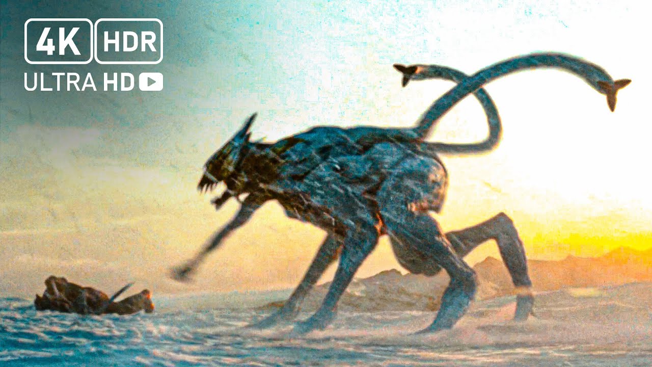 Alien: The Tomorrow War in 4K HDR: Every Fight, Every Shot | 2021 Sci ...