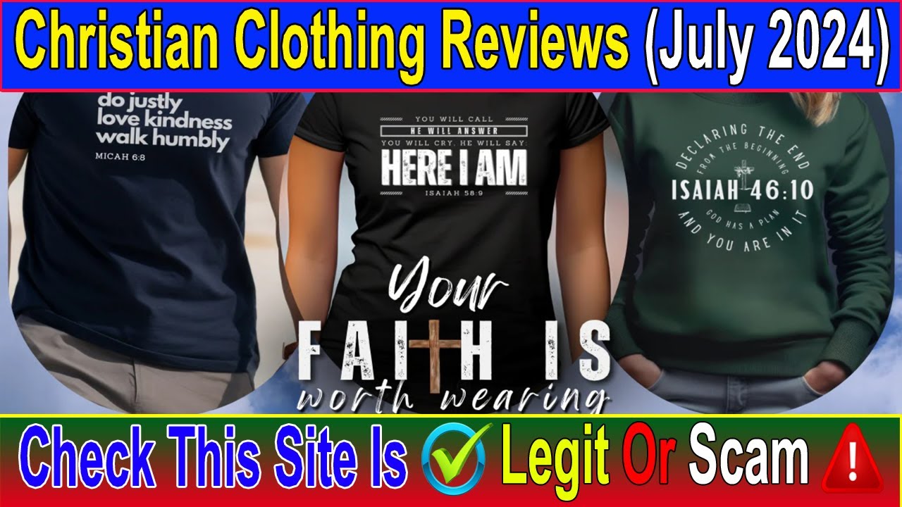 Christian Clothing Reviews (July 2024) Is It A Legit Seller Or Not ...