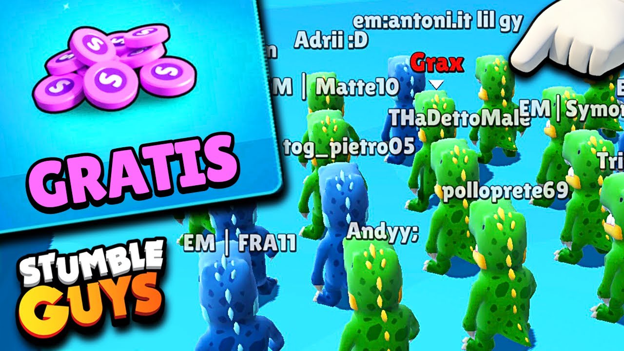 350 GETTONI STUMBLE al MIGLIOR T-REX! - Stumble Guys - YouTube