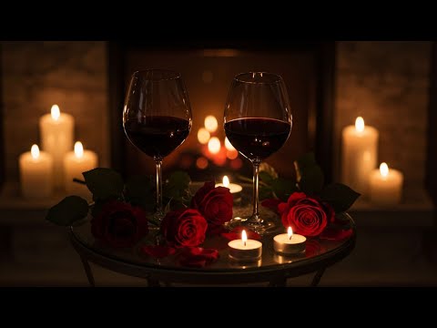 Cinsel enerji ve yatıştırıcı güçle yükselen aşk gecesi için romantik müzik