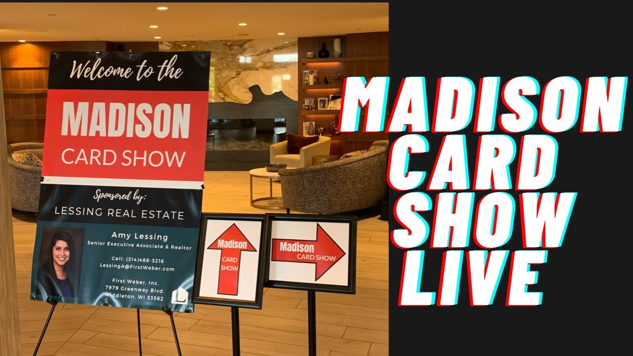 Madison Card Show Live July 23 - YouTube