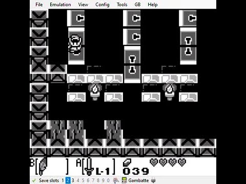 Link's Awakening screen warp glitch and glitchy dungeon exploration ...