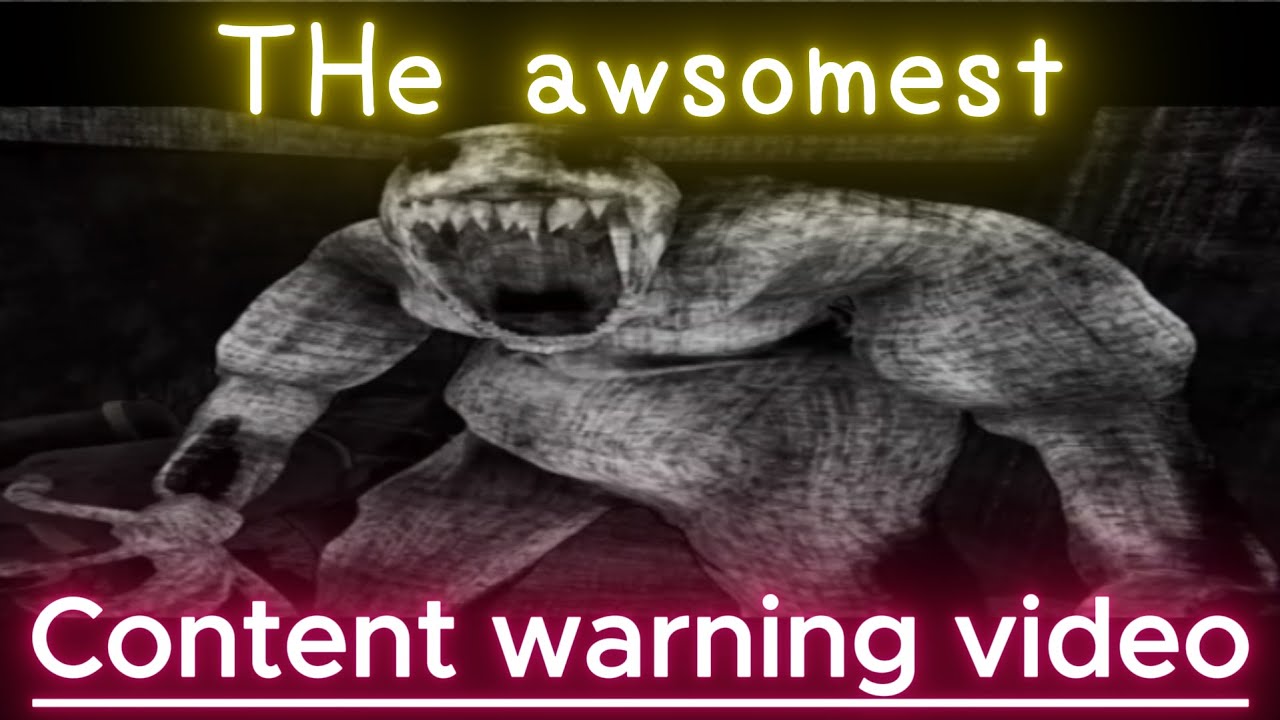 The awsomest content warning video - YouTube