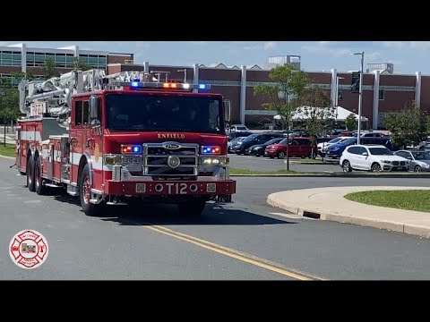 ⭐️[NEW] Truck 12 🚒 Responding 🚨 HOT 🔥 for a medical emergency⭐️ Enfield ...