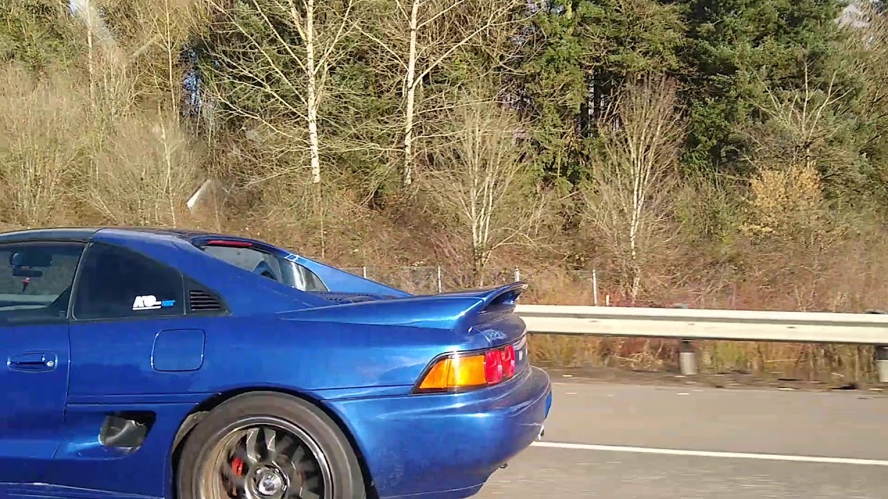 BOOSTED MR2 DRIVE BY IS RIDICULOUS - YouTube