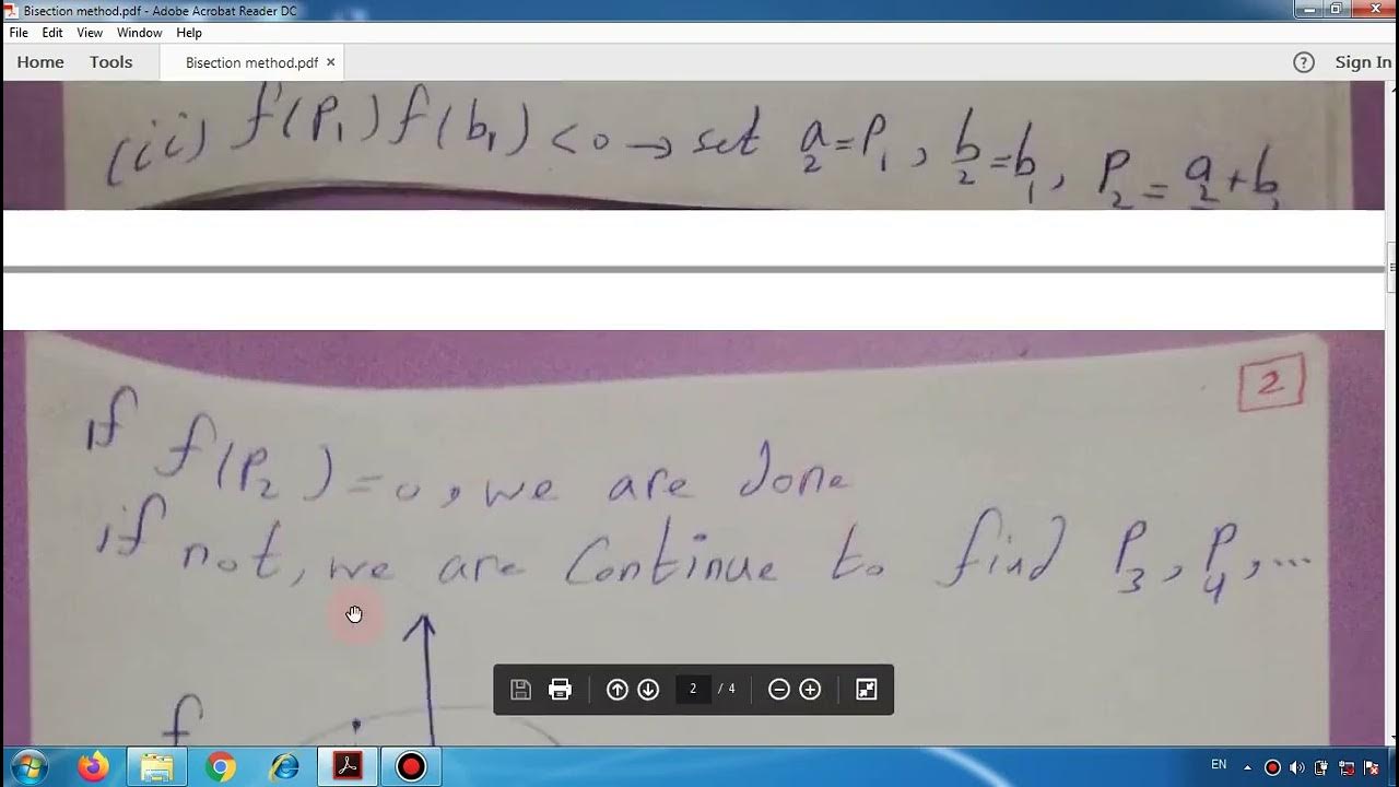 Lecture 2 Bisection method - YouTube