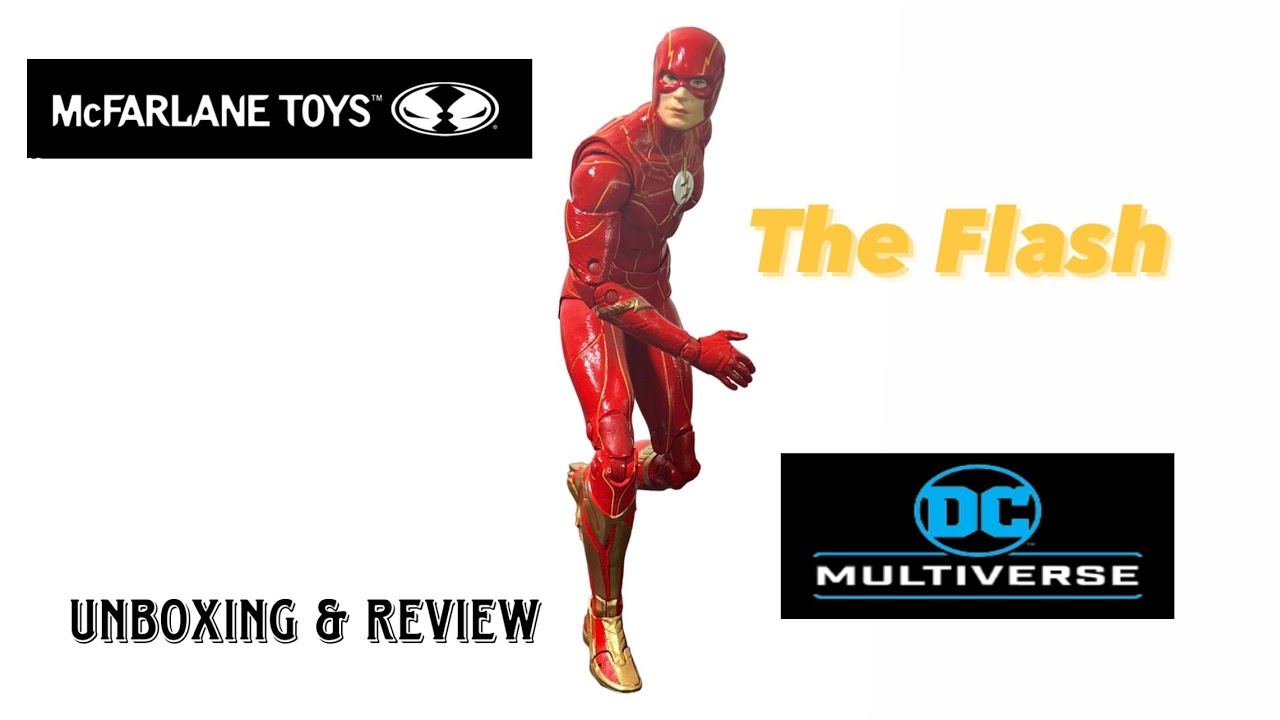 Mcfarlane DC Multiverse The Flash unboxing and review - YouTube