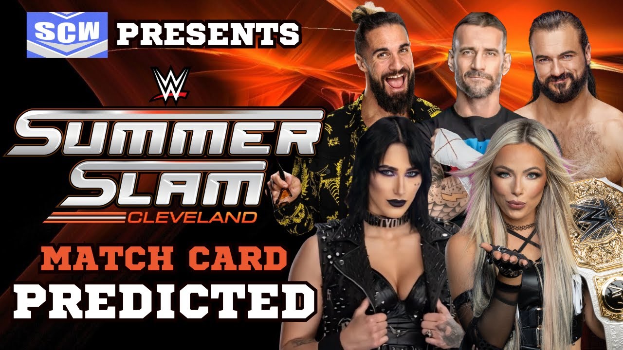 WWE SummerSlam 2024 Match Card PREDICTED! Includes Preview, Results ...