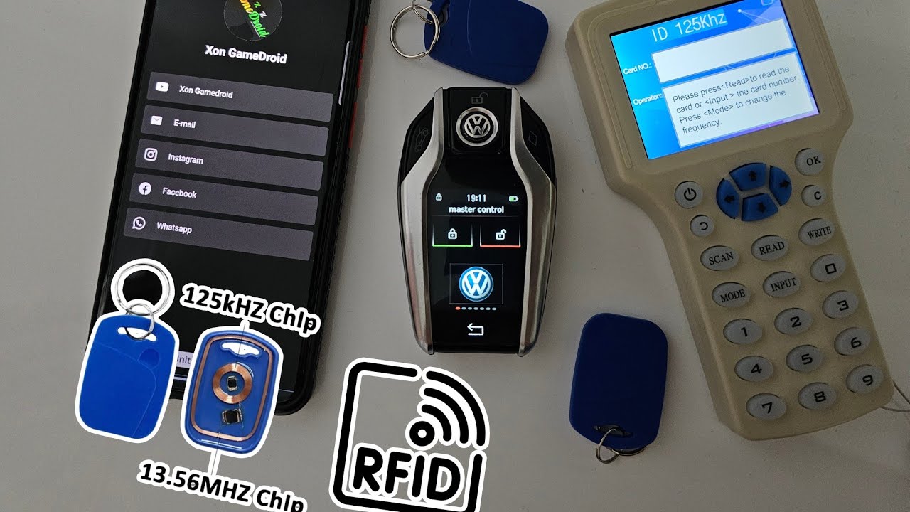 Adding RFID Access and Business Card Function to AliExpress Smart Car ...