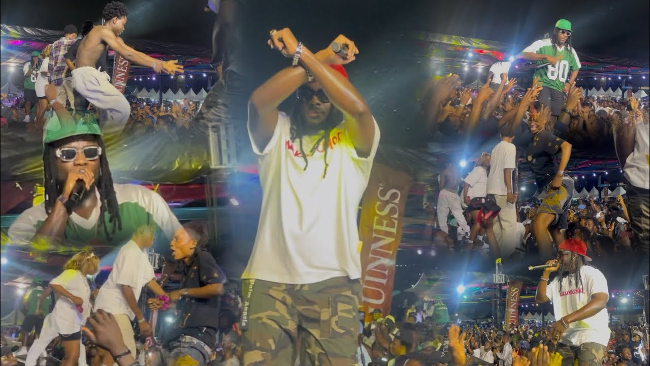 Dope Nation rocked the stage at Guinness Accravaganza at Accra Mall ...