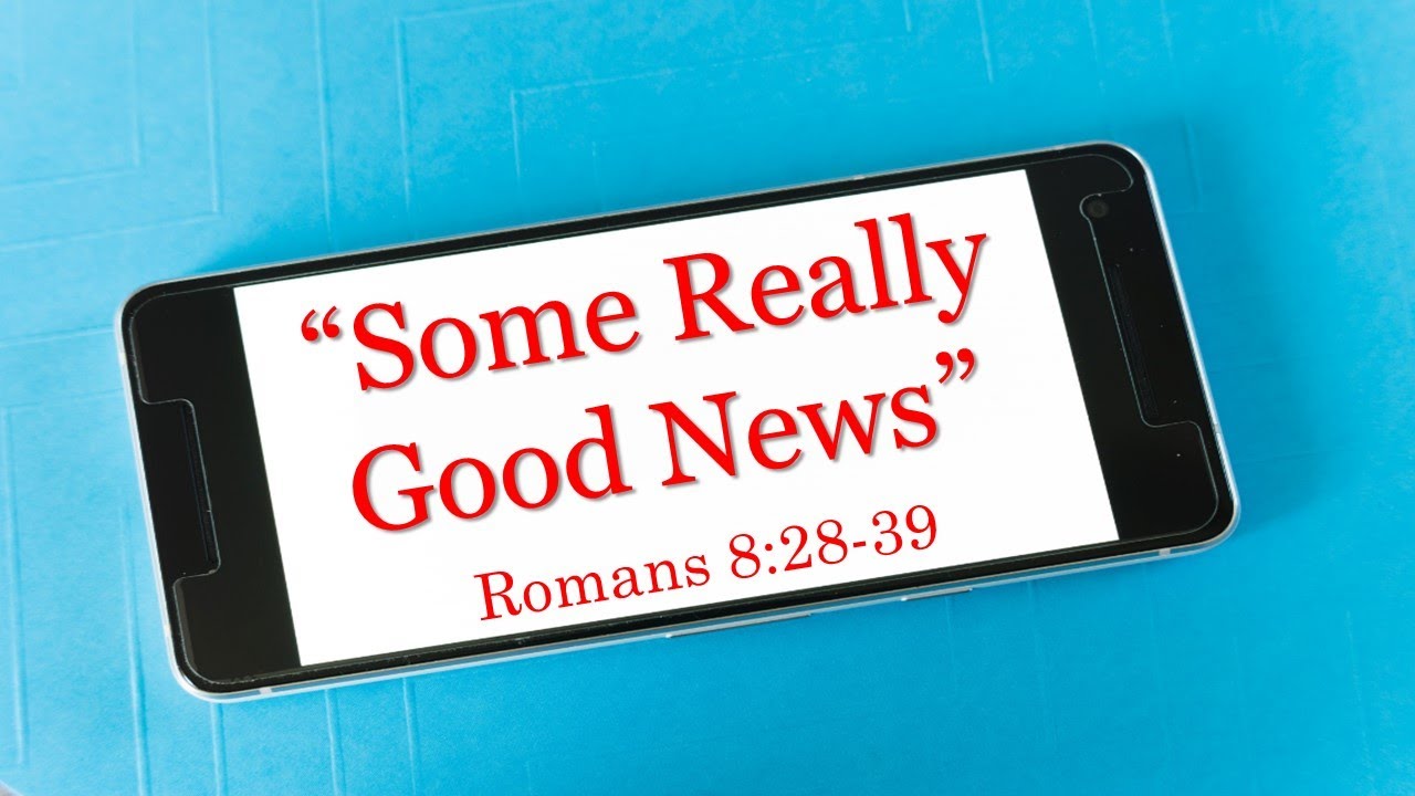 Some Really Good News - YouTube