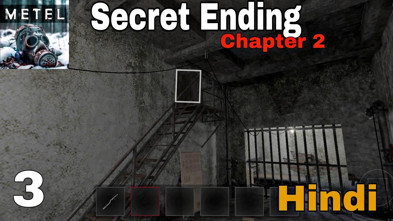 Chapter 2 secret ending in metal horror escape gameplay in hindi part 3 ...