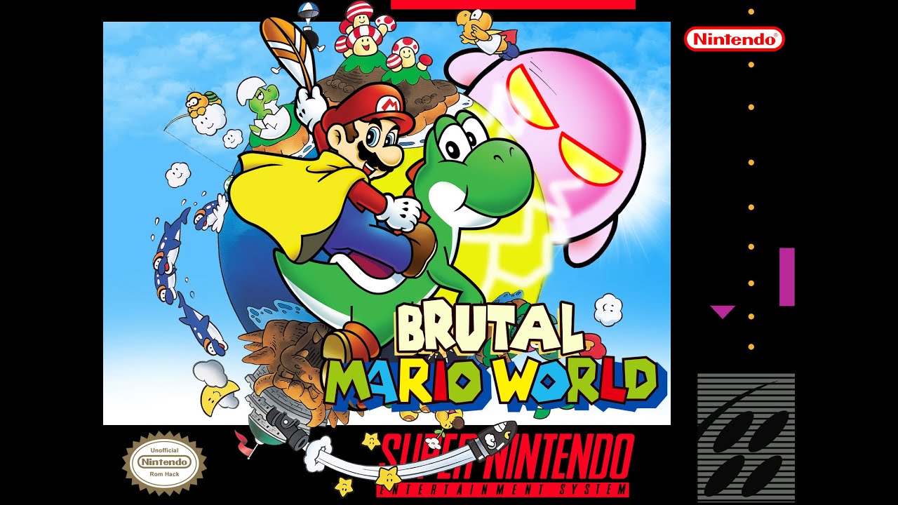 Brutal Mario World: Deep Sea Ruins Mini-Boss - YouTube