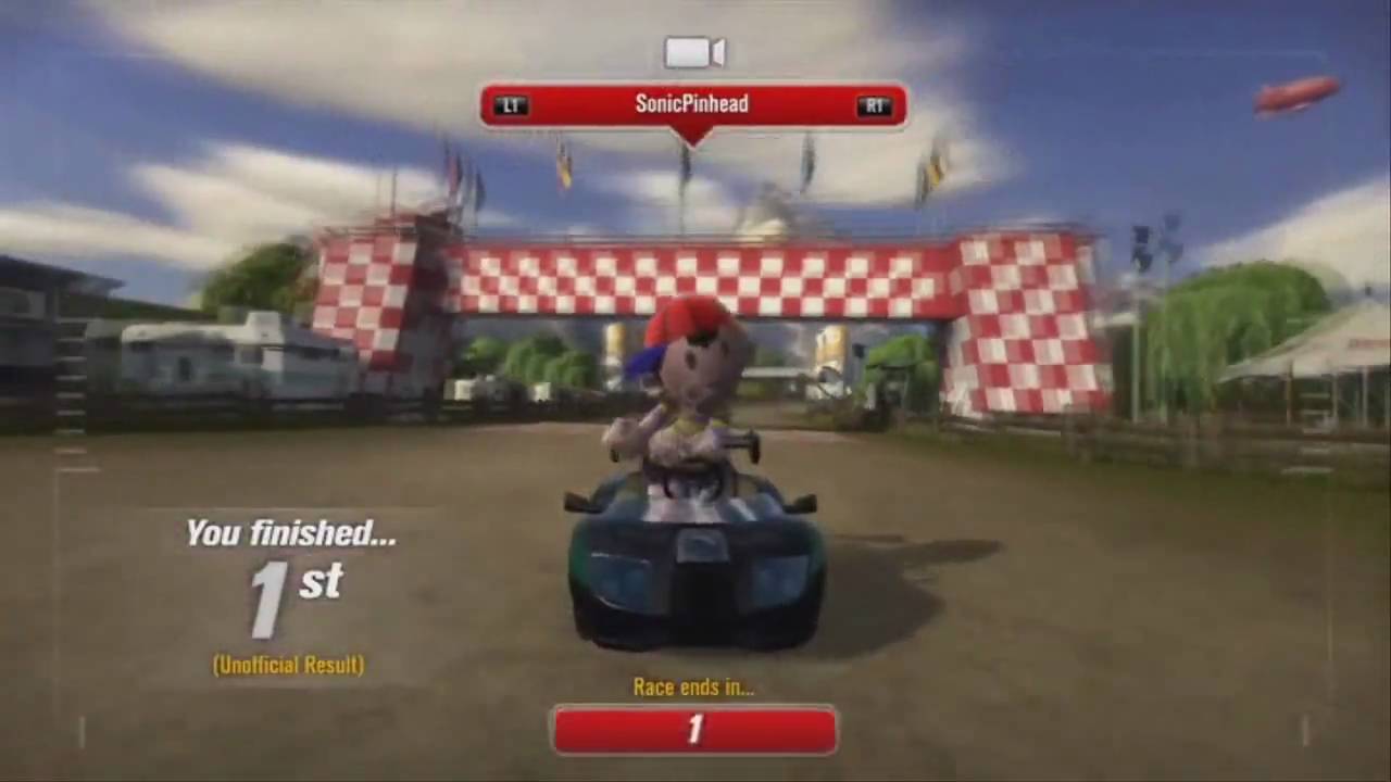 ModNation Racers - Online Race 4 - YouTube