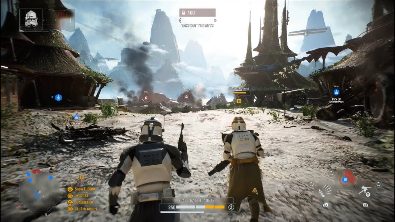 Star Wars Battlefront 2: Galactic Assault Gameplay. - YouTube