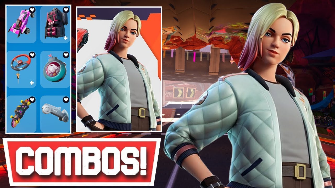 *NEW* BEST JACKIE SKIN COMBOS [ROCKET RACING REWARD]! | Fortnite - YouTube