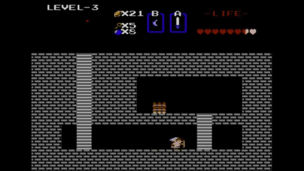 Let's Play The Legend of Zelda (NES) Walkthrough Part 3 (Level 3: Manji ...
