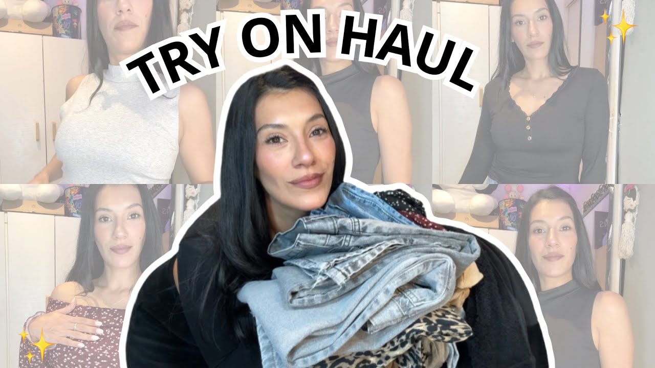 TRY ON HAUL - les muestro todo lo que compré 😱 - YouTube