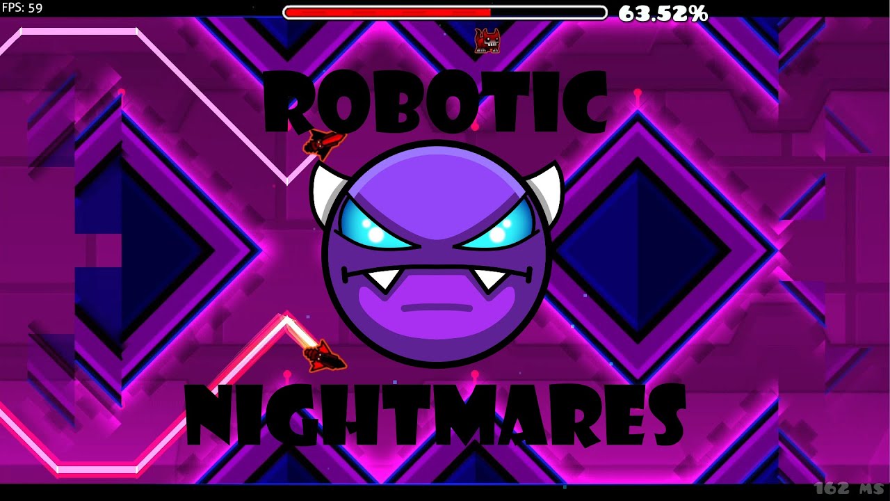 Robotic Nightmares by Dambrearon(easy demon) - YouTube