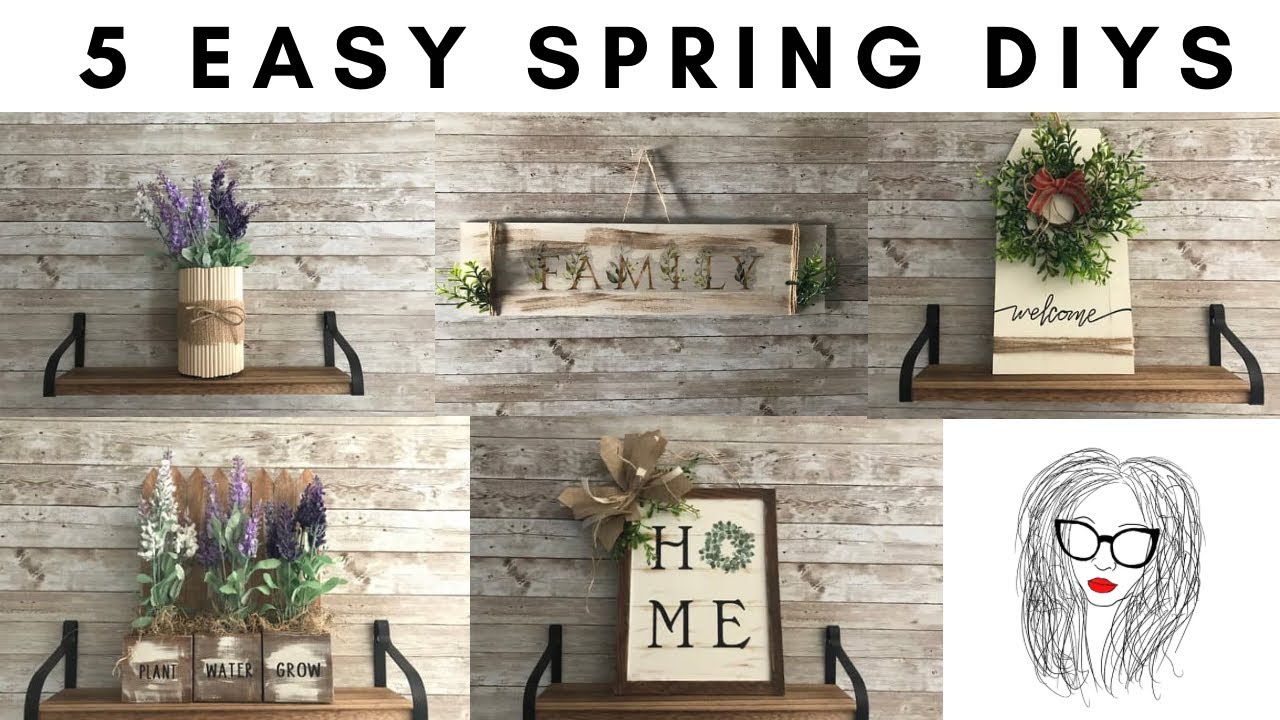 Five Easy Spring DIYS | Dollar Tree | The Official Craft Nerd | # ...